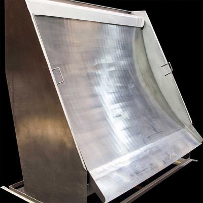China Aperture 0.5mm-2mm Silver Stress Screening Sieve with Silver Material for sale