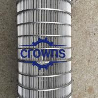 China Stainless Steel Separator Wedge Wire Drum Filter For Pig Dung Filtration for sale