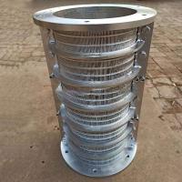 China Stainless Steel Separator Wedge Wire Drum Filter For Pig Dung Filtration for sale