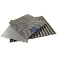 China Stainless steel Wedge Wire Screen Panels for Filtering and Grain Drying for sale