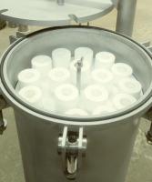 China Long Filter Life Classic Water Filter Cartridges with Tri-Clamp Inlet and Outlet for sale