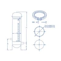 China Convenient Filter Cleaning Industrial Water Filtering with Stainless Steel for sale