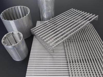 China Wedge Wire Screen with Square Profile and Width Selection from 0.5m to 2.0m for sale