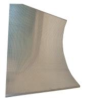 China Round Hole Industrial Sieve Screen with Polished Surface 0.9 Screen Area for sale