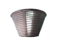 China 150mm Centrifuge Basket With 3*5mm Support Rod Galvanized Or Painting Surface Treatment for sale