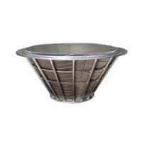 China Customized Triangle Wedge Wire Centrifugal Partition Basket For Industrial Filtration for sale