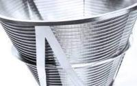 China Customized Triangle Wedge Wire Centrifugal Partition Basket For Industrial Filtration for sale