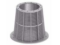 China Triangle Wedge Wire Centrifuge Basket with Galvanized or Painting Surface Treatment for sale