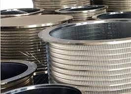 China Stainless Steel Centrifugal Separator Basket With Wedge Wire Triangle Design for sale