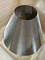 China Customized 3.2mm Slot Length Wedge Wire Baskets For Stainless Steel Filtration for sale