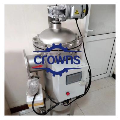 China Automatic Self Cleaning Water Filter Housing Industrial For Paint Irrigation Filtration for sale