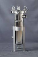 China Filtration with Stainless Steel Bag Filter Housing and 7-10mm Filter Bag Thickness for sale