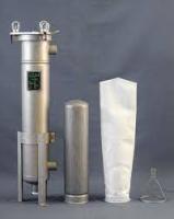 China Filtration with Stainless Steel Bag Filter Housing and 7-10mm Filter Bag Thickness for sale