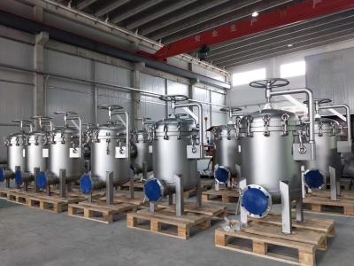 China Max. Operating Pressure 6.0bar 87psi High Pressure Filter Housing for Pressure Rating 2-10bar for sale