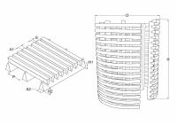 China 0.10 Mm Minimum Slot Width Industrial Sieve Screen for Precise Sieving for sale