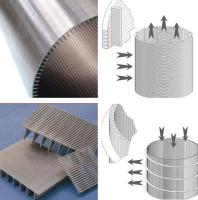 China Industrial Sieve Screen with 135-250 Screen Holes and Minimum Slot Width of 0.10mm for sale