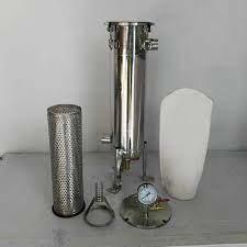 China 25-350 Mircon Filter Bag Micron Rating Stainless Steel Bag Filter Housing for Filtration for sale
