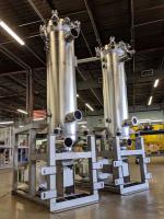 China Industrial Automatic Self Cleaning Filter 2-200m3/h Flow Rate 0.75-7.5KW Power for sale