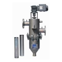 China Industrial Automatic Self Cleaning Filter 2-200m3/h Flow Rate 0.75-7.5KW Power for sale