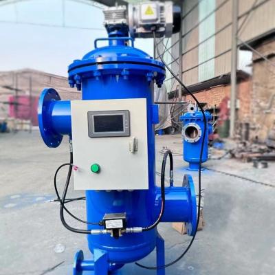 China Automatic 120 Mesh hydraulic self cleaning filter for Irrigation Industrial Water Filter for sale