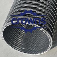 China 316 316L stainless steel thread adapter connection wedge wire screen filter cartridge wedge wire sreen pipe for sale