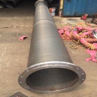 China Galvanizing Wedge Wire Screen with Customized Slot Opening 25-400 Micron for sale