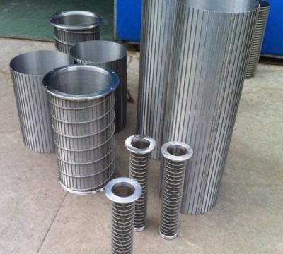 China Length 0.25m-3m Johnson Wedge Wire Screens for Filtration Efficiency for sale