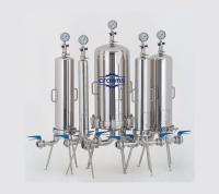 China OEM ODM Stainless Steel Multi Cartridge Filter Housing For Wine And Beverage Filtration With Excellent Surface for sale
