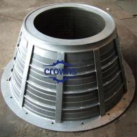 China Metal Mesh Centrifugal Sieve Screen Stainless Steel Wedge Wire Basket Centrifuge for sale