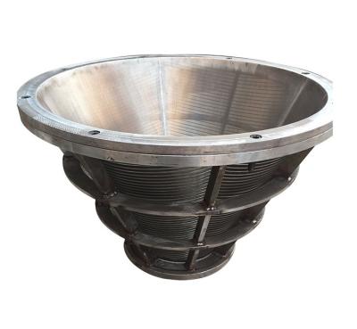 China Factory Price Mining Machine Centrifuge Basket For WSL Series Horizontal Vibrating Cylinder Centrifuge Screen for sale