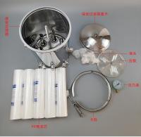 China 2-20 Cartridge High Pressure Filter Housing with Flange Connection Sale for sale