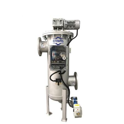 China Stainless Steel 304/316 Automatic Backwashing Cleaning Filter Sewage Treatment Machine for sale