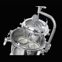 China Pvc Filter Bag Stainless Steel Bag Filter Housing 1.5x2mm Wire Size for sale