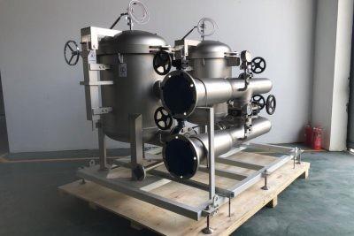 China 0.1um Filtration Precision High Pressure Filter Housing Mirror Polished Surface Finish for sale