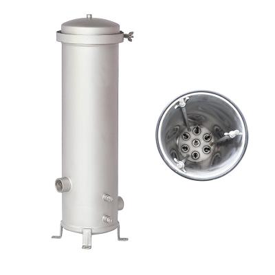 China 2.5 Cartridge Diameter Multi Cartridge Filter Housing for Multiple Applications for sale