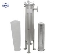 China Customized ASME Standard Single Bag Filter Housing Industrial Bag Filter Stainless Steel Water Filter for sale