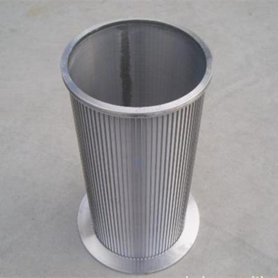 China Wedge Wire Screen Strong Stainless Steel Filtration Welded Slot 25-350 Mircon for sale
