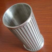 China Wedge Wire Screen Strong Stainless Steel Filtration Welded Slot 25-350 Mircon for sale