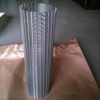 China Wedge Wire Screen Strong Stainless Steel Filtration Welded Slot 25-350 Mircon for sale