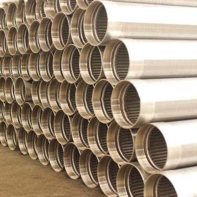 China Stainless Steel Stress Sieves Screen Silver V Type Wire Filtration 0.5mm-2mm Aperture for sale