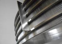 China High Strength Stainless Steel Carbon Steel Wire Screens V Shaped Slot Opening 0.02mm~15mm for sale