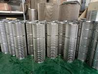 China Industrial Sieve Screen Round Stainless Steel Smooth Edge Inlet Pulp Consistency 1--4 for sale