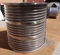 China Industry Wedge Screen Basket Durable Round Paper High Temperature Resistance 0.8mm Orifice Diameter for sale
