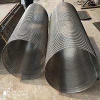 China Industrial Filter Industry Sieve Screen Stainless Steel Paper 90-150 Screen Slot 37-90 Motor Power for sale