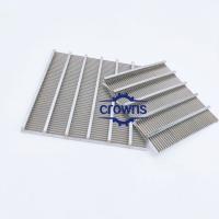 China Stainless Steel Wedge Wire Screen for Filtration in Chemical Processing for sale