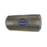 China 0.1mm Slot Gap Stainless Steel 304 316 Wedge Wire Screen For Water Oil Well Filter for sale