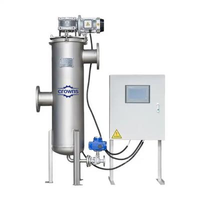 China Automatic Self Cleaning Filter For River Water Filtration With 100 Micron Rating And Motor for sale