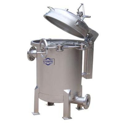 China Stainless Steel 316L Material Bag Filter Housing For Beer/Beverage/Honey Filtration In Food Industry for sale
