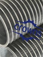 China Customizable Johnson Screen Tube Wedge Wire Screen For Optimal Filtering And Straining for sale
