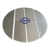 China Stainless Steel Johnson Screen Mesh Panels Flat Wedge Bar Wire Wedge Wire Screen for sale